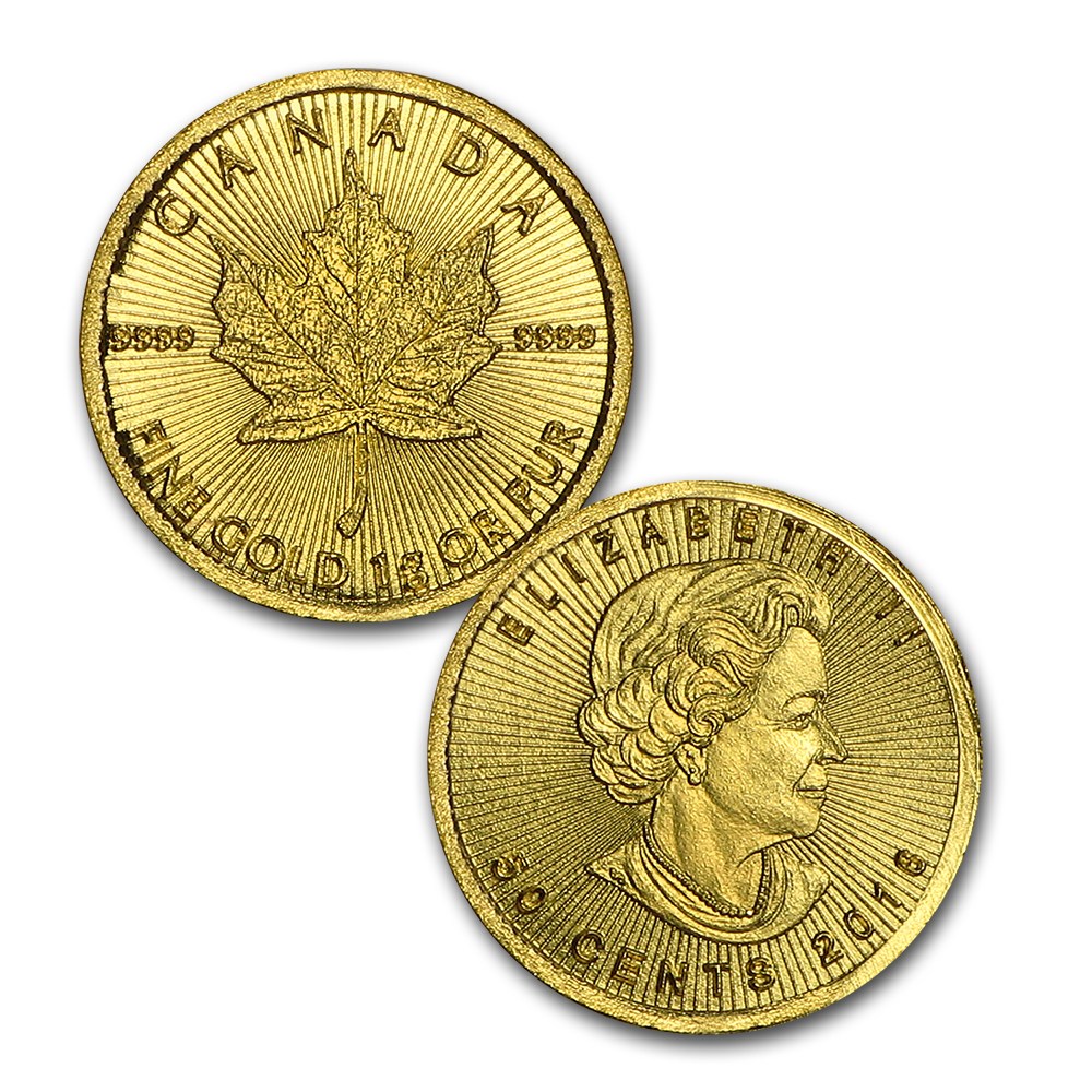 2016 Canadian Maplegram8™ Gold Coins 8g (8 x 1g) - GoldSilver Central ...