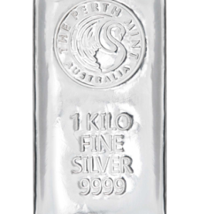 Perth Mint Silver Bar 1kg - GoldSilver Central Pte Ltd