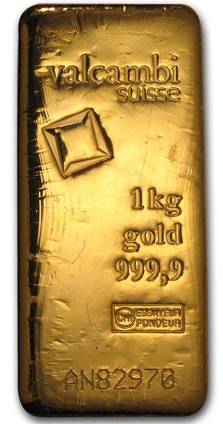 Gold Bar 1kg (Brands from LBMA Good Delivery List) - GoldSilver Central ...