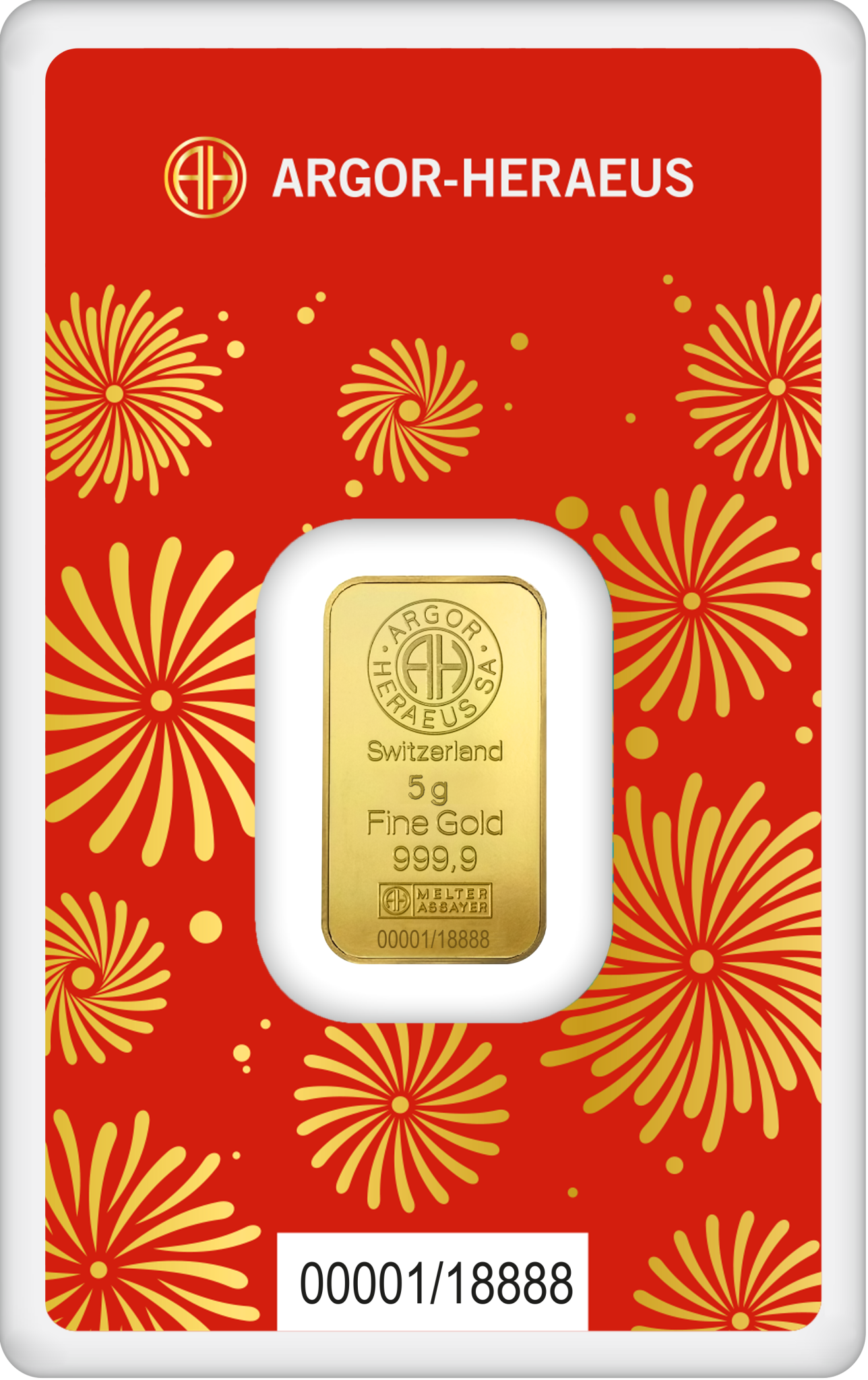 2025 Argor-Heraeus Lunar Snake Gold Bar 5g - GoldSilver Central Pte Ltd