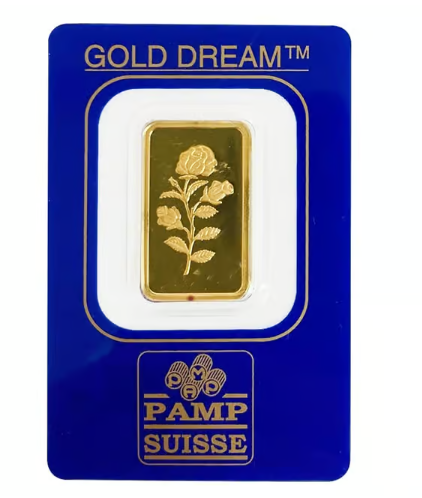 Pamp Suisse Gold Dream Rosa Bar 20g (Vintage Assay) - GoldSilver ...